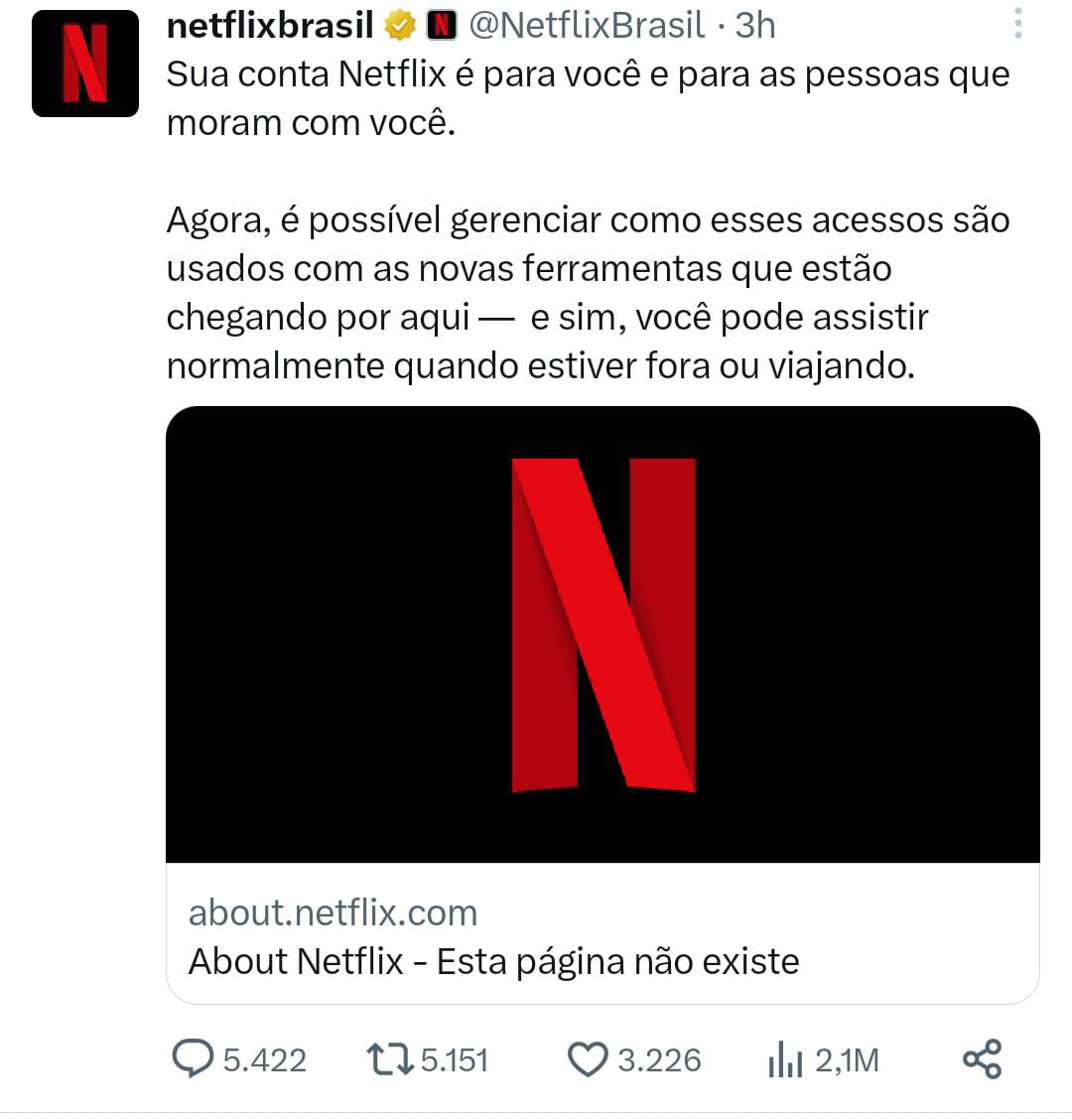 Netflix começa a cobrar por assinaturas compartilhadas no Brasil – Tudo ...