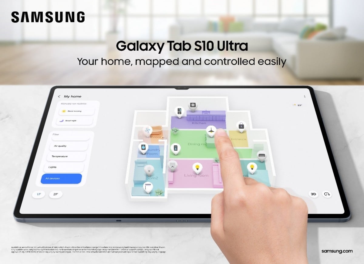 Samsung lança os novos Galaxy Tab S10+ e Tab S10 Ultra com Dimensity ...