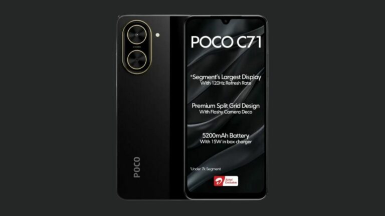 POCO C71 estreia com tela de 120 Hz e bateria grande – Tudo em Tecnologia