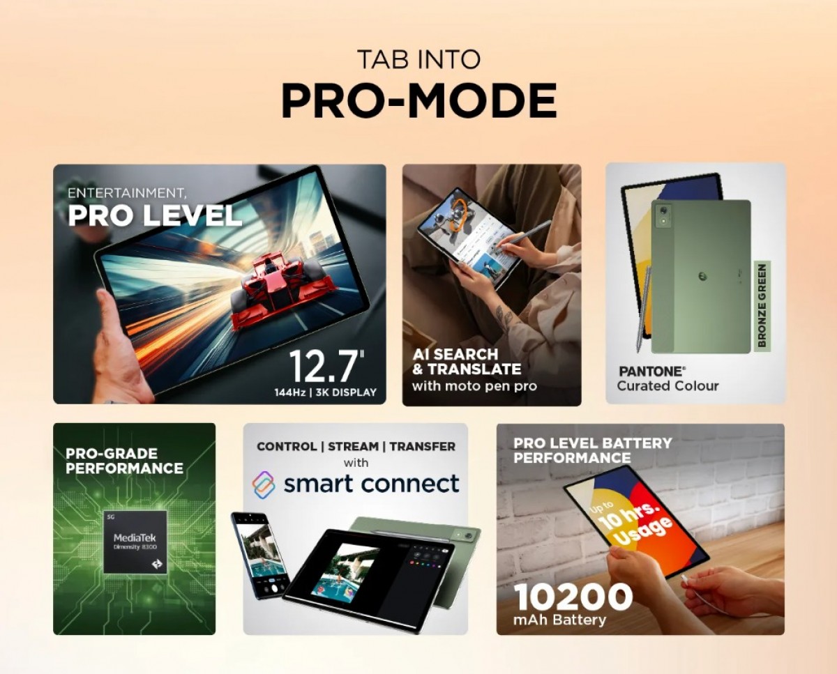 Conheça o Moto Pad 60 Pro, novo tablet da Motorola – Tudo em Tecnologia